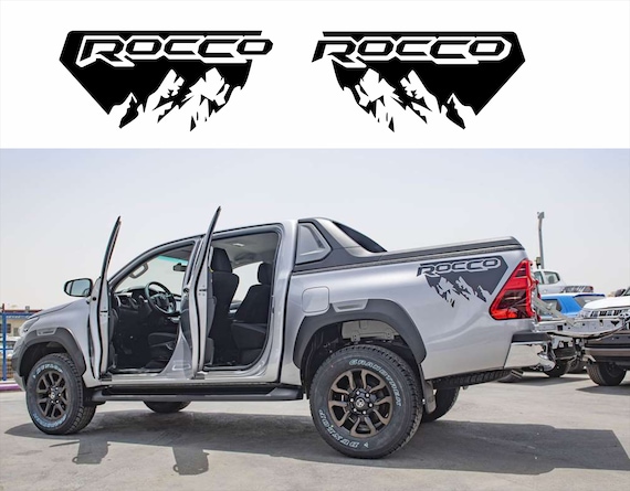 Toyota Hilux 2016-2021 ROCCO Bed Vinyl Decal Sticker Graphics - Etsy