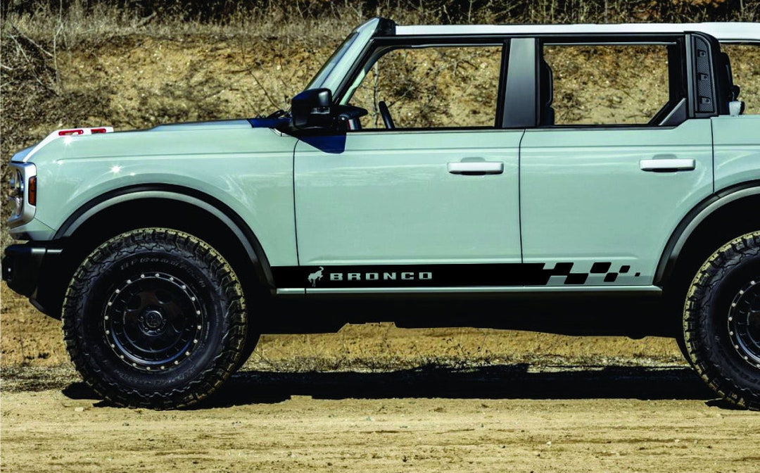 Ford Bronco Sport ROCKER PANEL Vinyl Decal Sticker Graphics Kit - Etsy