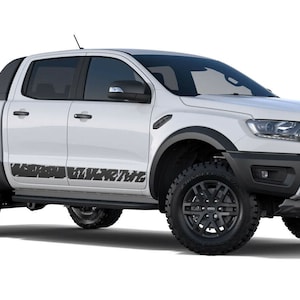 Ford Ranger 2015-2021 ROCKER PANEL STRIPE Vinyl Decal Sticker Graphics ...