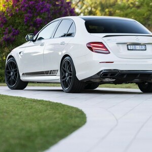 Mercedes-benz E Class S213 Lower Rocker Panel Stripe Vinyl Decal ...