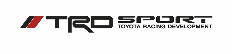 Toyota Racing Development TRD Motorsport Strip Car Windshield Vinyl ...