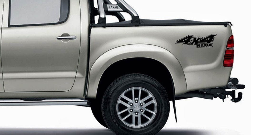 Toyota Hilux 4X4 Bed Vinyl Decal Sticker Graphics Kit - Etsy
