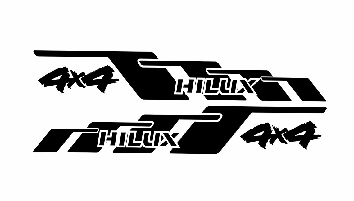Toyota HILUX 2016 2022 4X4 ROCCO ROCKER Panel Vinyl Decal - Etsy