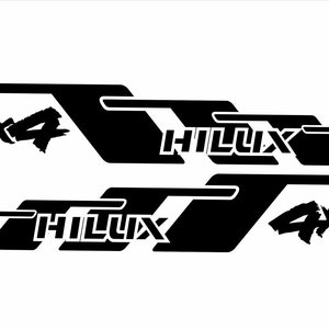 Toyota HILUX 2016 - 2022 4X4 ROCCO ROCKER Panel Vinyl Decal Sticker ...