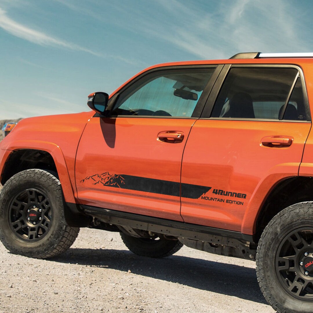 Toyota 4runner MOUNTAIN EDITION SIDE Vinyl Decal Graphics Sticker - Etsy