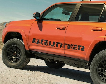 Toyota 4runner Vinyl Side Decal Sticker Graphics Kit X2 ANY COLOR - Etsy