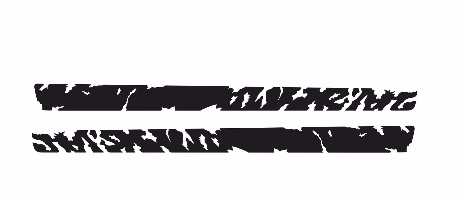 FORD RANGER 2016 2022 Custom Text Rocker Panel Vinyl Decal | Etsy