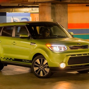Kia Soul 2014-2018 TURBO Rocker Panel Stripe Vinyl Decal Sticker ...