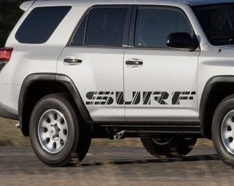 Toyota 4runner TRD Sport Mountains Expedition Side Vinyl Decal Graphics ...