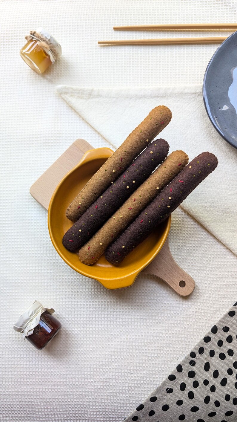 Felt Italian Grissini – Pretend Play Breadsticks, Kids Kitchen - Etsy