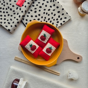 Playful Felt Ketchup Sachet – A Fun Addition to Pretend Play! Additions ...