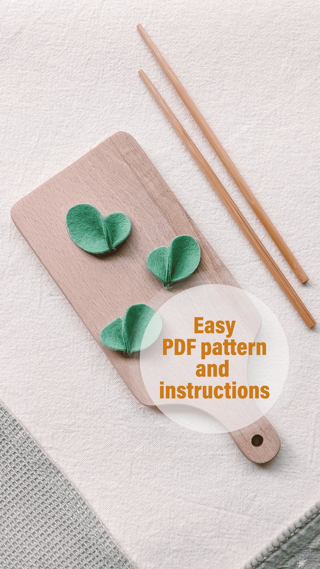 Craft a Playful Felt Basil – Easy PDF Pattern, Big Fun! Sewing Pattern ...