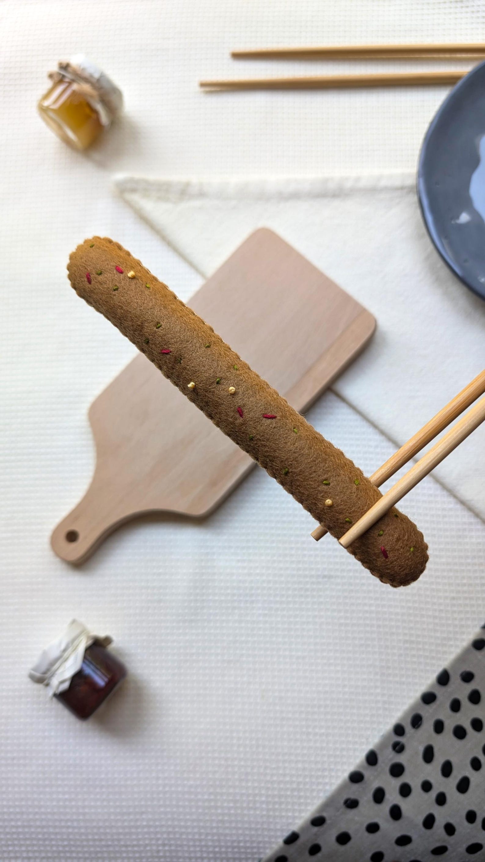 Felt Breakfast Play Food Set – Handmade Pretend Meal - Etsy