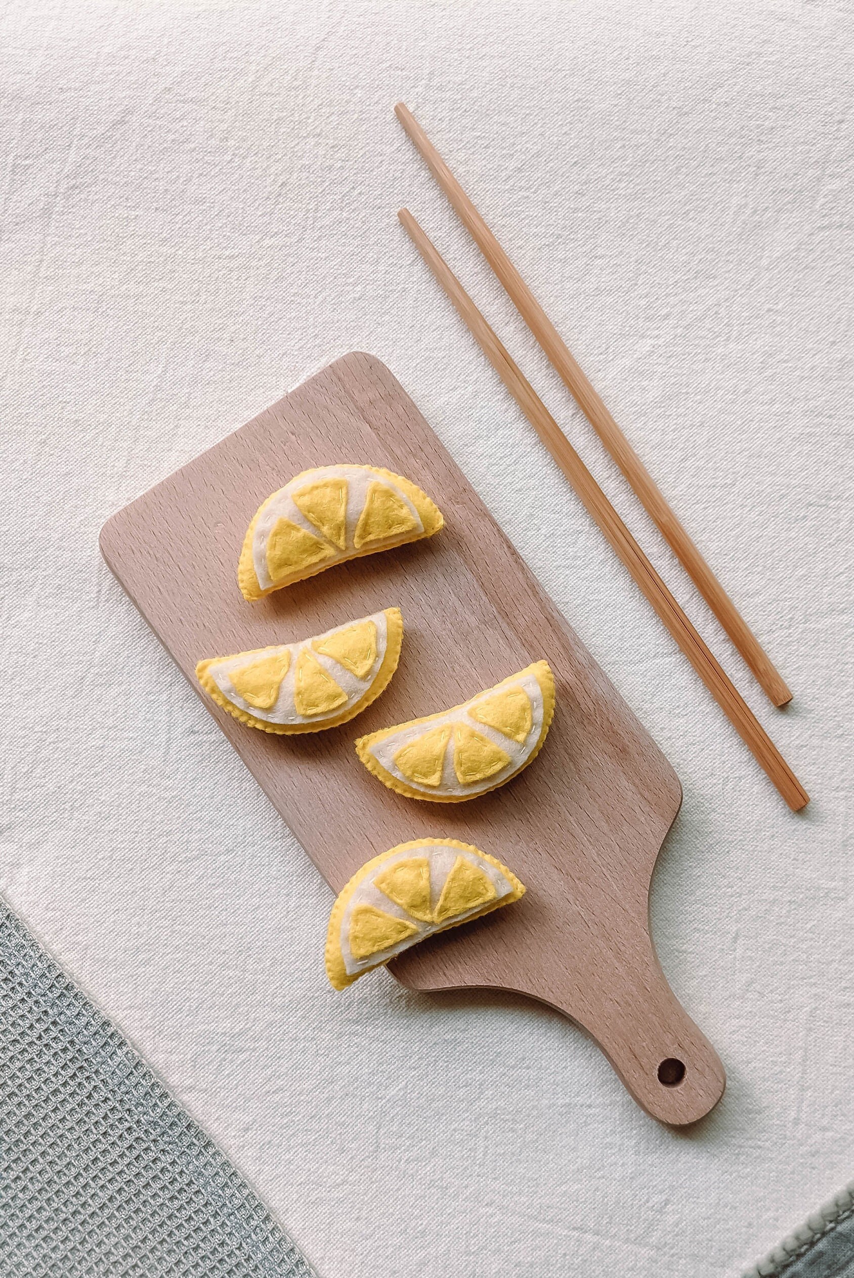 Fresh Felt Basil Flavorful Fun for Kitchens & More Food Addition to ...