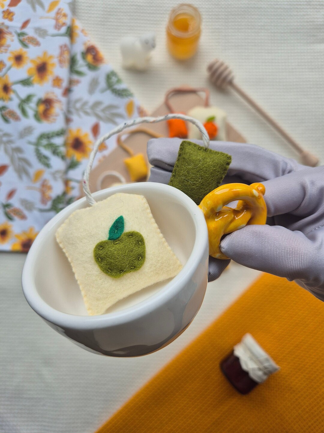 Delightful Felt Tea Bags – Perfect for Playtime Tea Parties! Pretend ...