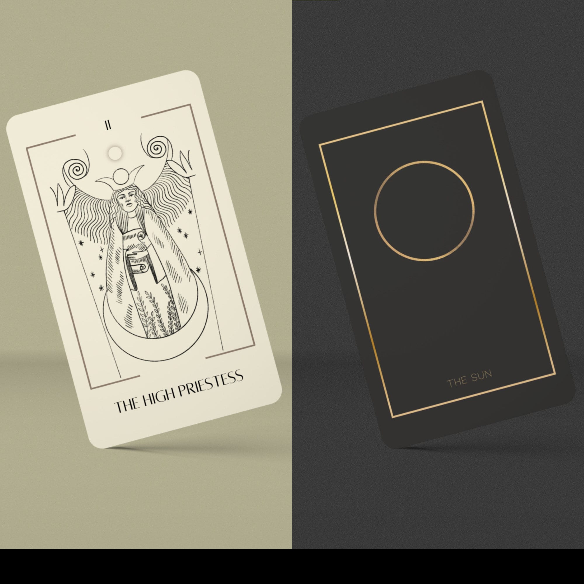Tarot Cards Design Template for Creators - Etsy