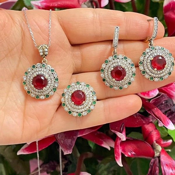 Handmade Jewelry Set - Etsy