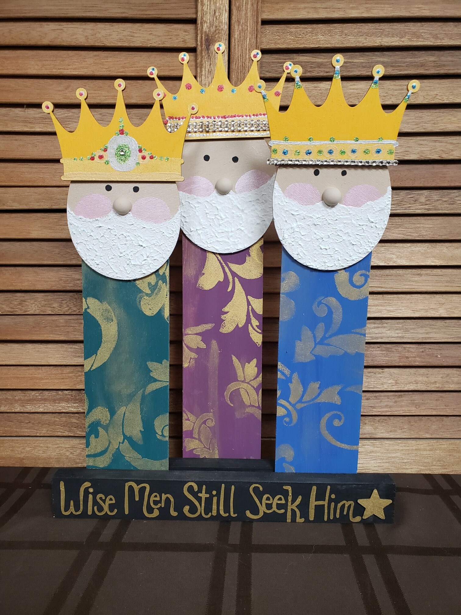 Epiphany 3 Kings, 3 Wise Men Wood Decor - Etsy