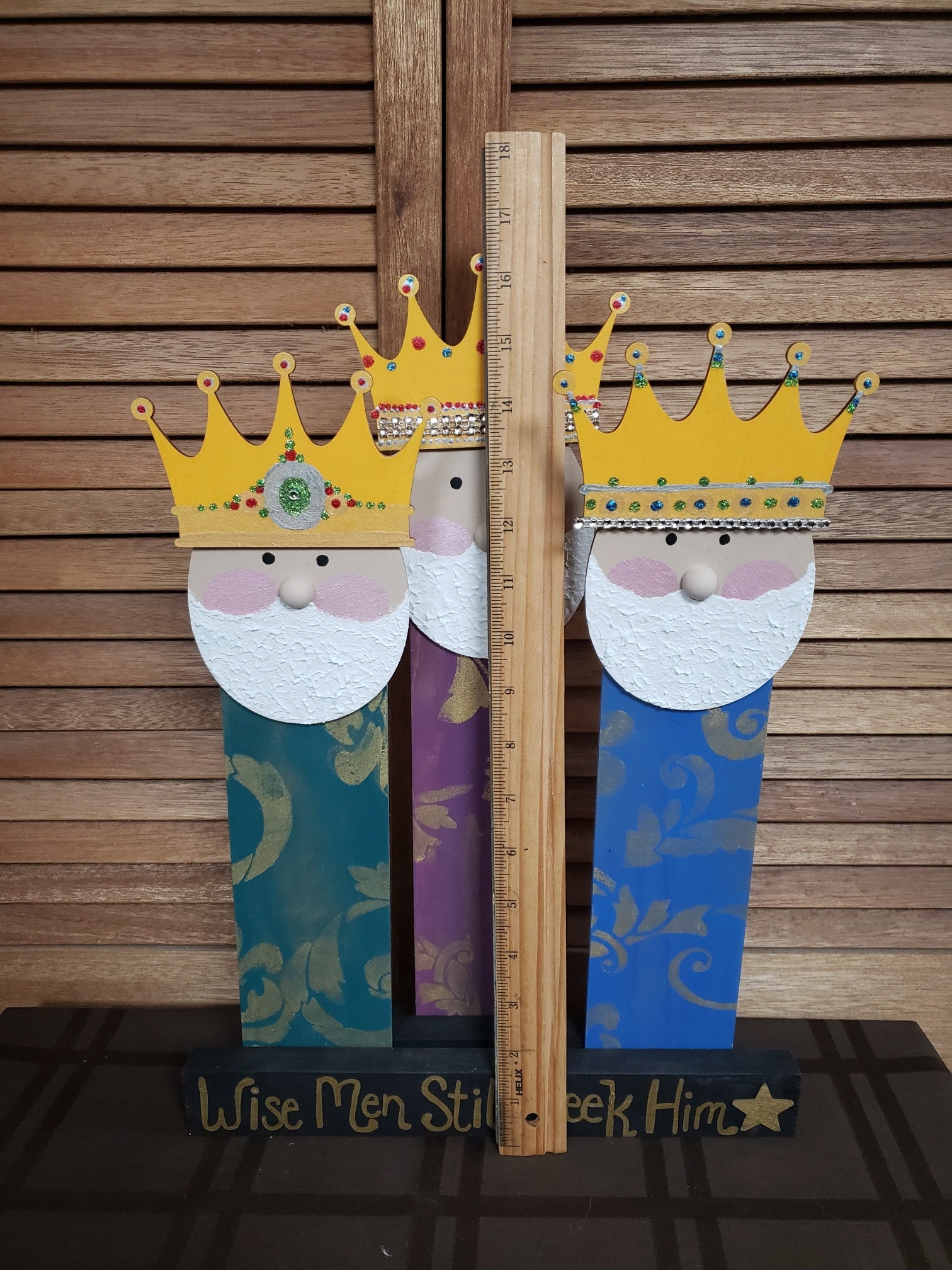 Epiphany 3 Kings, 3 Wise Men Wood Decor - Etsy