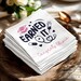 Earned It RN Napkin, Nurse Graduation Decoration, Nursing Graduation ...