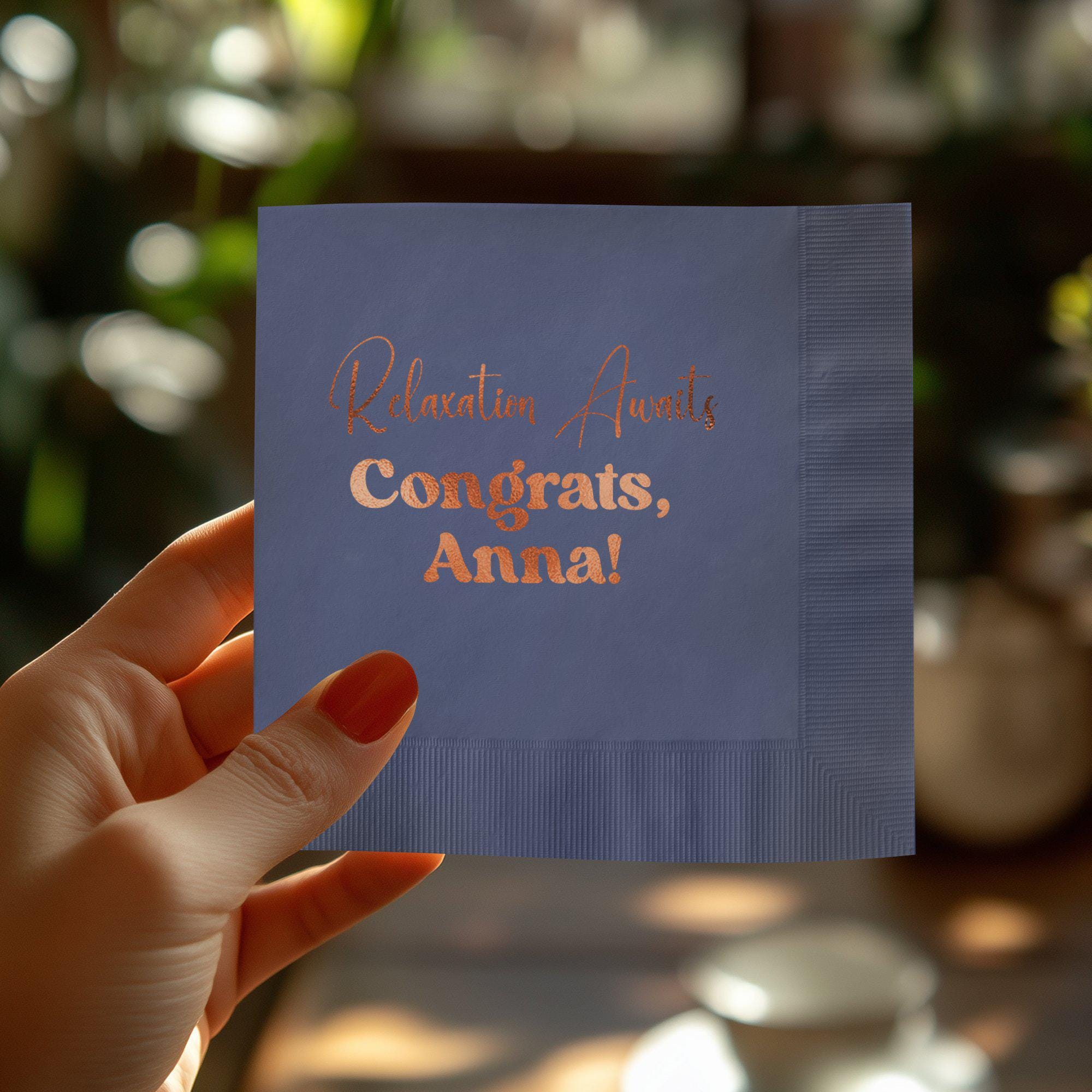 Custom Retirement Napkins, Personalized Retirement Gifts, Retirement ...