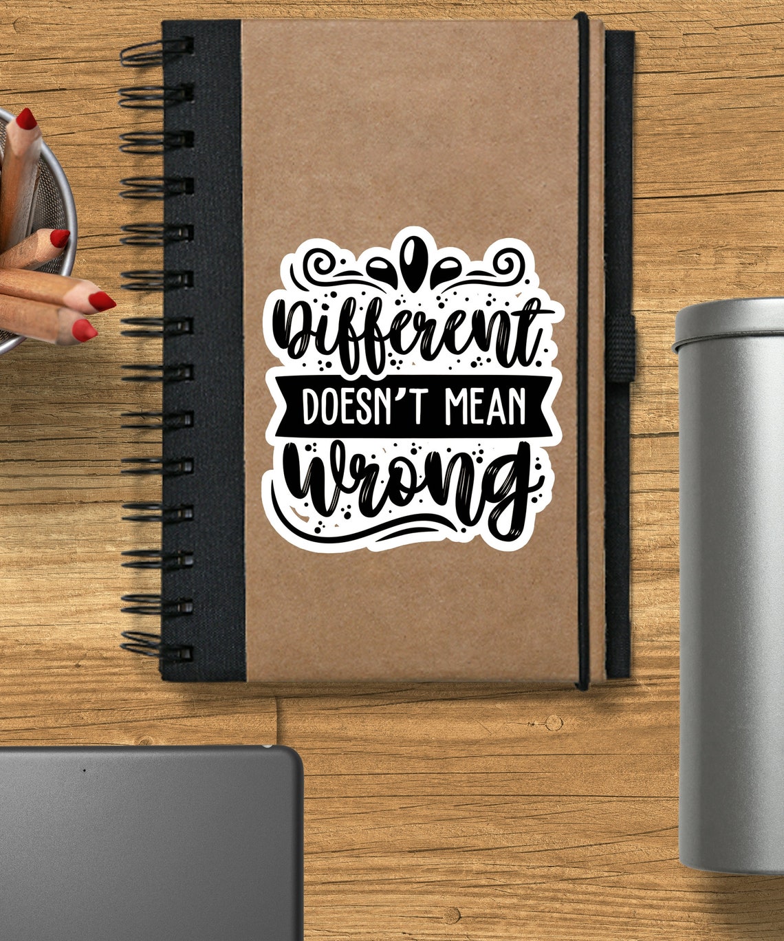 Different Doesn't Mean Wrong Svg, Motivational Svg, Png, Pdf, Eps, Dxf ...