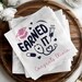 Earned It RN Napkin, Nurse Graduation Decoration, Nursing Graduation ...