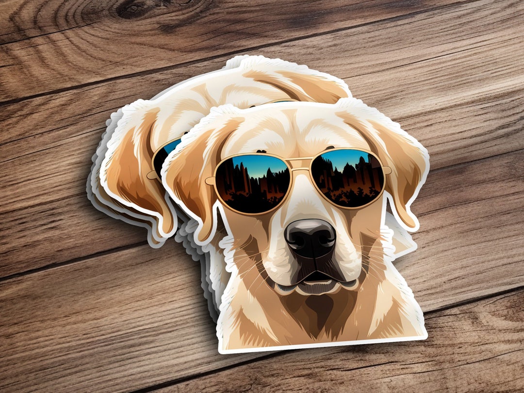Labrador Retriever Sticker, Lab Sticker, Dog Owner Gift, Dog Mom ...