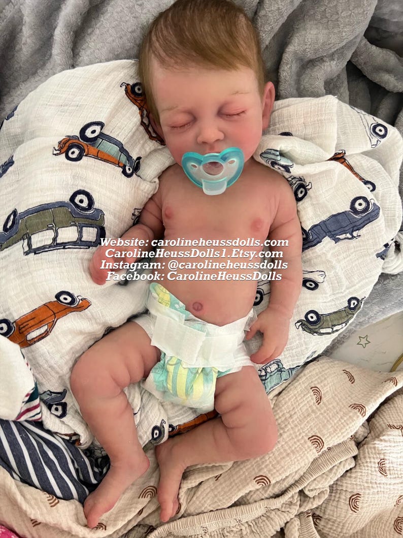 Soft Full Body Silicone Chubby Drew, Reborn Baby Boy Doll - Etsy