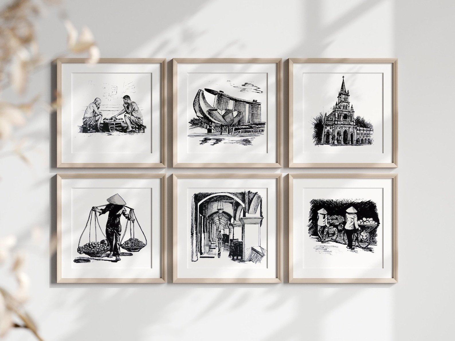 Raffles Hotel Singapore, Printable Wall Art, Instant Digital Download ...