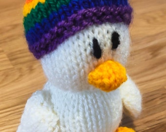 Rainbow Rhinestone Pride Duck; Bling Gay Pride Rubber Duck; Bedazzled ...