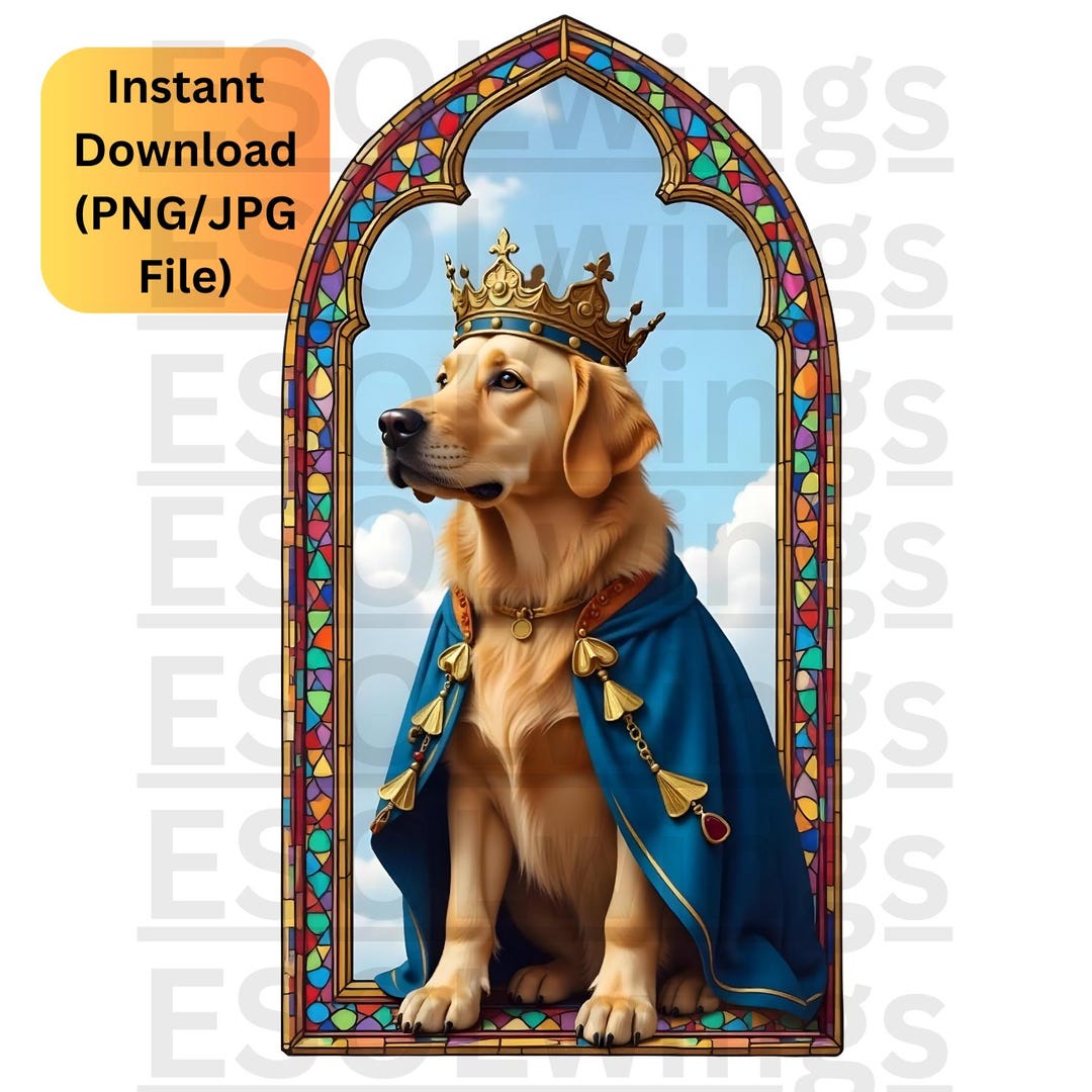 Dog King Saint Prayer Votive Candle Printout, PNG Prayer Candle ...