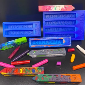 Custom Crayon Mold for Teachers, Make Your Own Crayons | Custom ...
