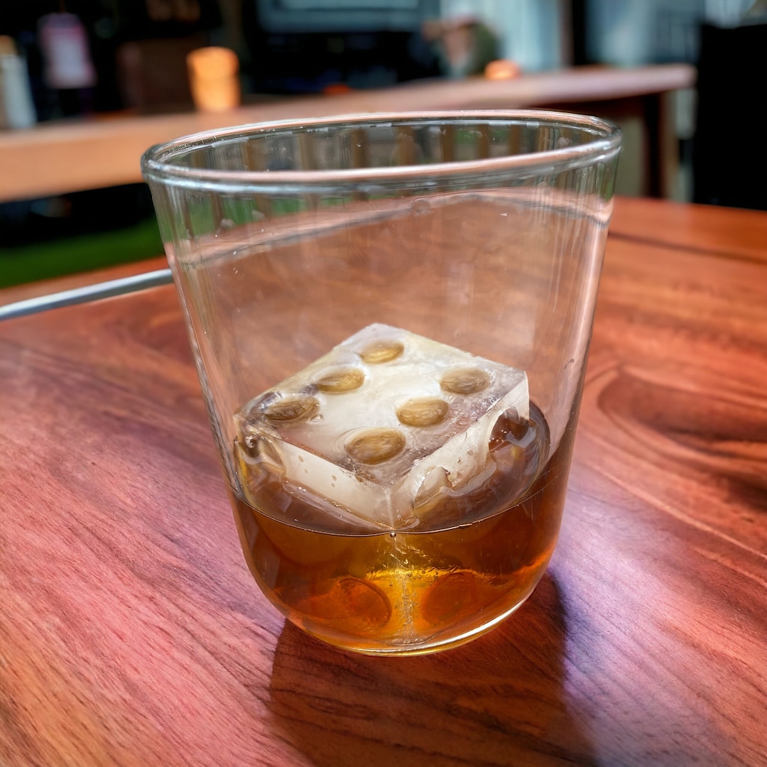 DICE Cube - Soft Ice Cube Mold - Custom Silicone Mold - Dice Shaped Ice ...