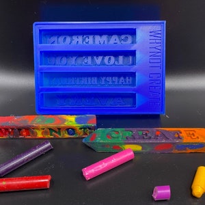 Custom Crayon Mold for Teachers, Make Your Own Crayons | Custom ...