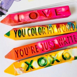 Custom Crayon Mold for Teachers, Make Your Own Crayons | Custom ...