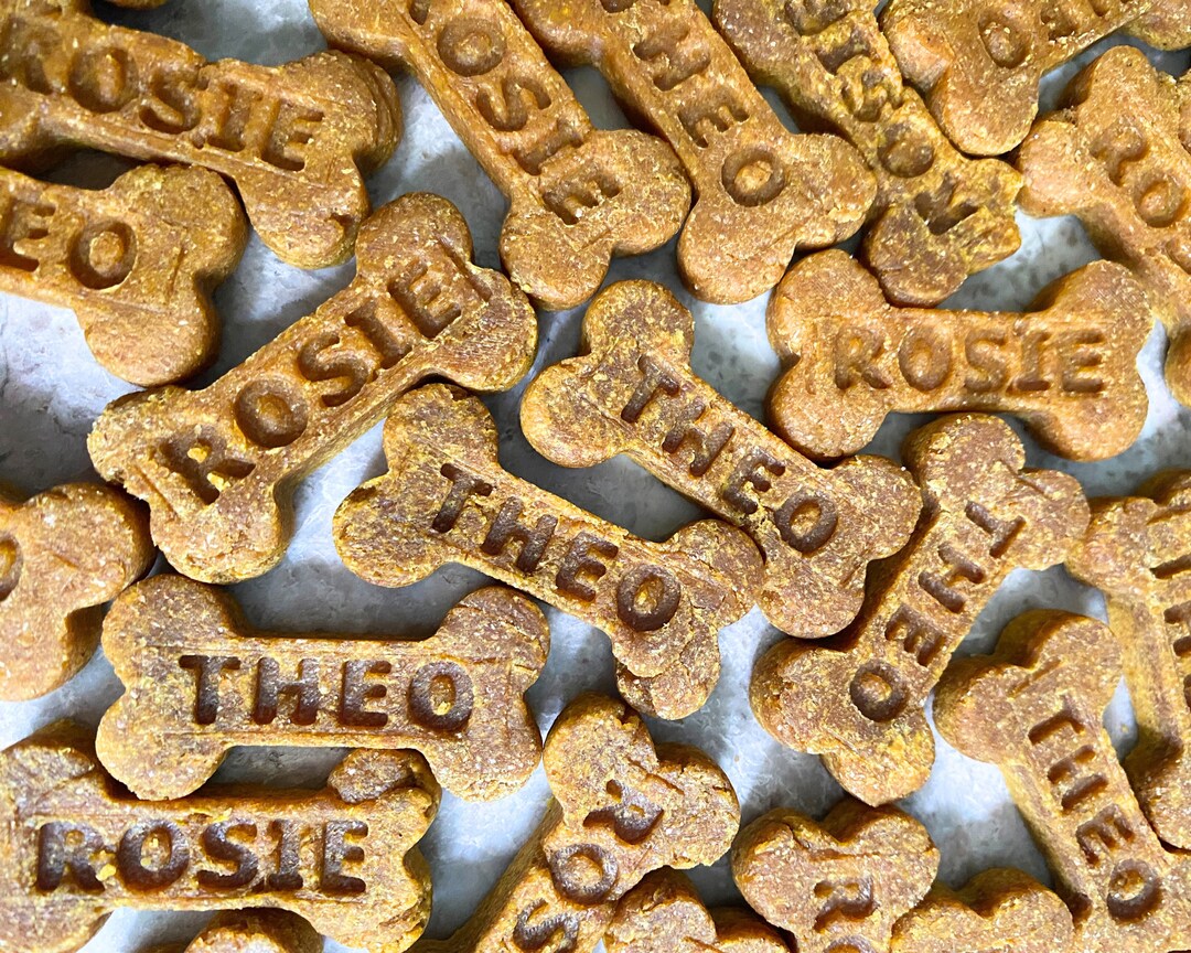 Custom Dog Treat Mold, Personalized Dog Biscuits With Pet's Name ...