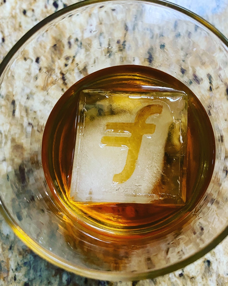 Custom Ice Cube Mold Makes 1.75 Cubes. Personalized - Etsy