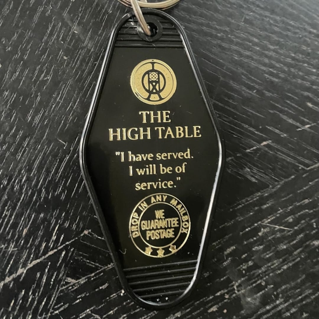 The High Table John Wick USA Hotel Style Keyring - Etsy