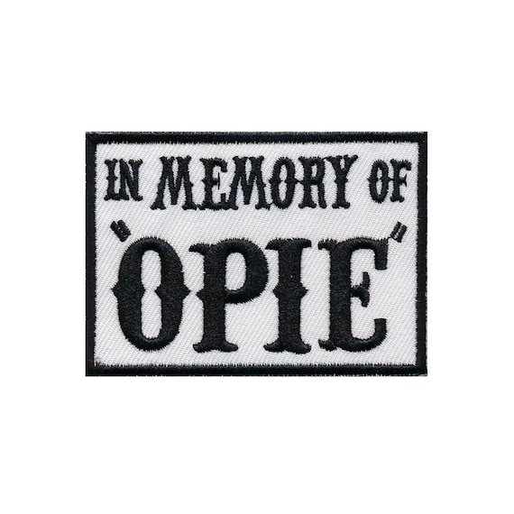 Sons Of Anarchy Patches Opie