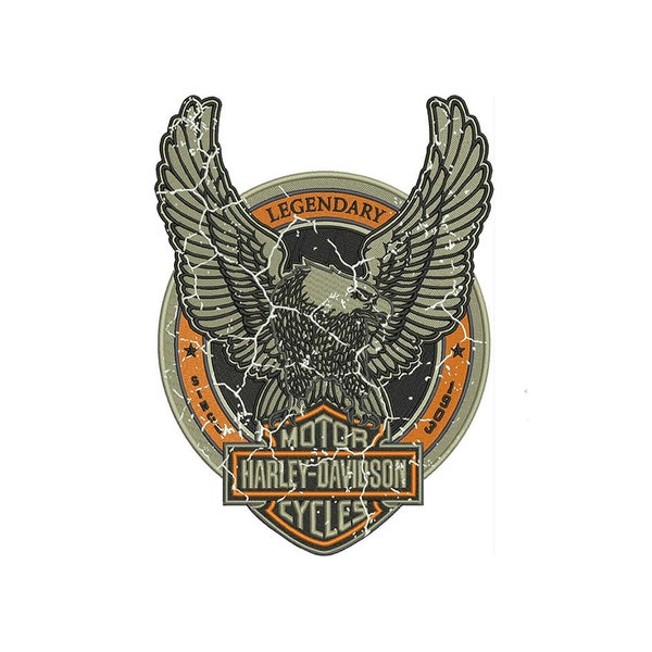 Harley Davidson Large Patches - Etsy