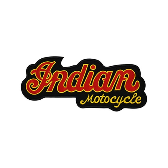 Large Indian Motorcycle Back Patch Iron On - Etsy