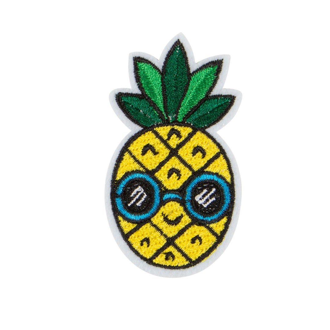 Pineapple Iron on Patch - Etsy