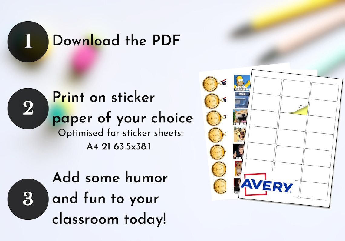 Printable Meme Stickers Collection for Teachers | Meme Sticker Grading ...