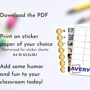 Printable Meme Stickers Collection for Teachers | Meme Sticker Grading ...