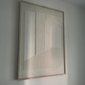 Large Massive Framed Abstract Textile Wall Art,textured Fiber Art İn ...