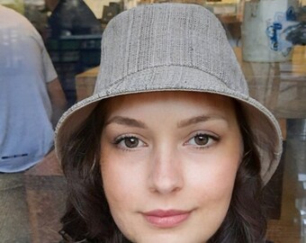 Woven Hemp Bucket Hat - Etsy
