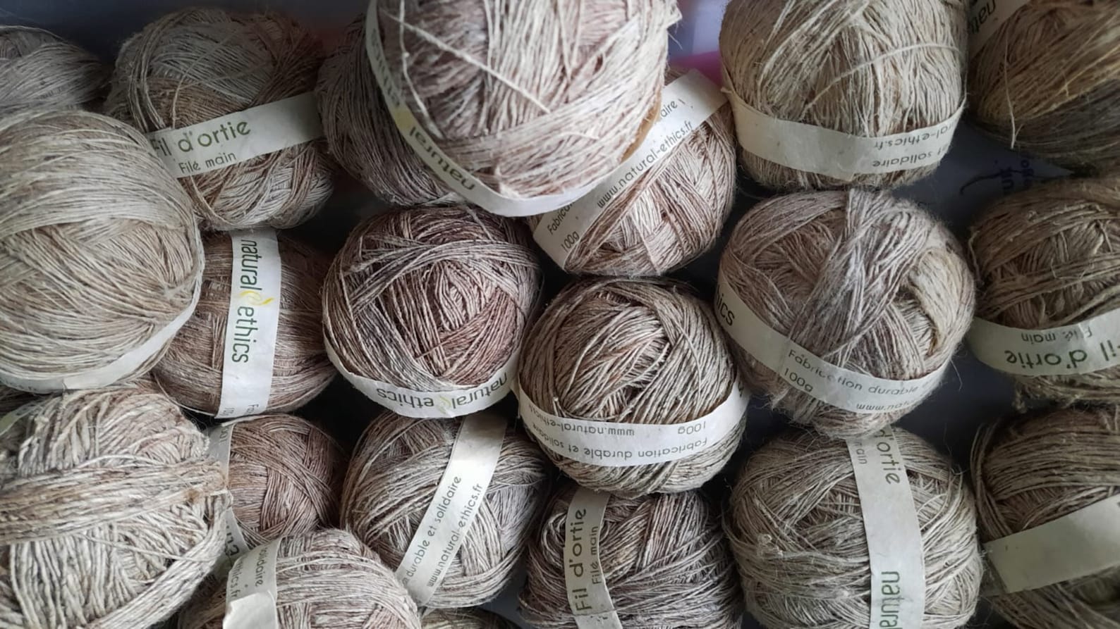Organic Nettle Yarn: Hand-harvested Fiber for Crochet and Knitting ...