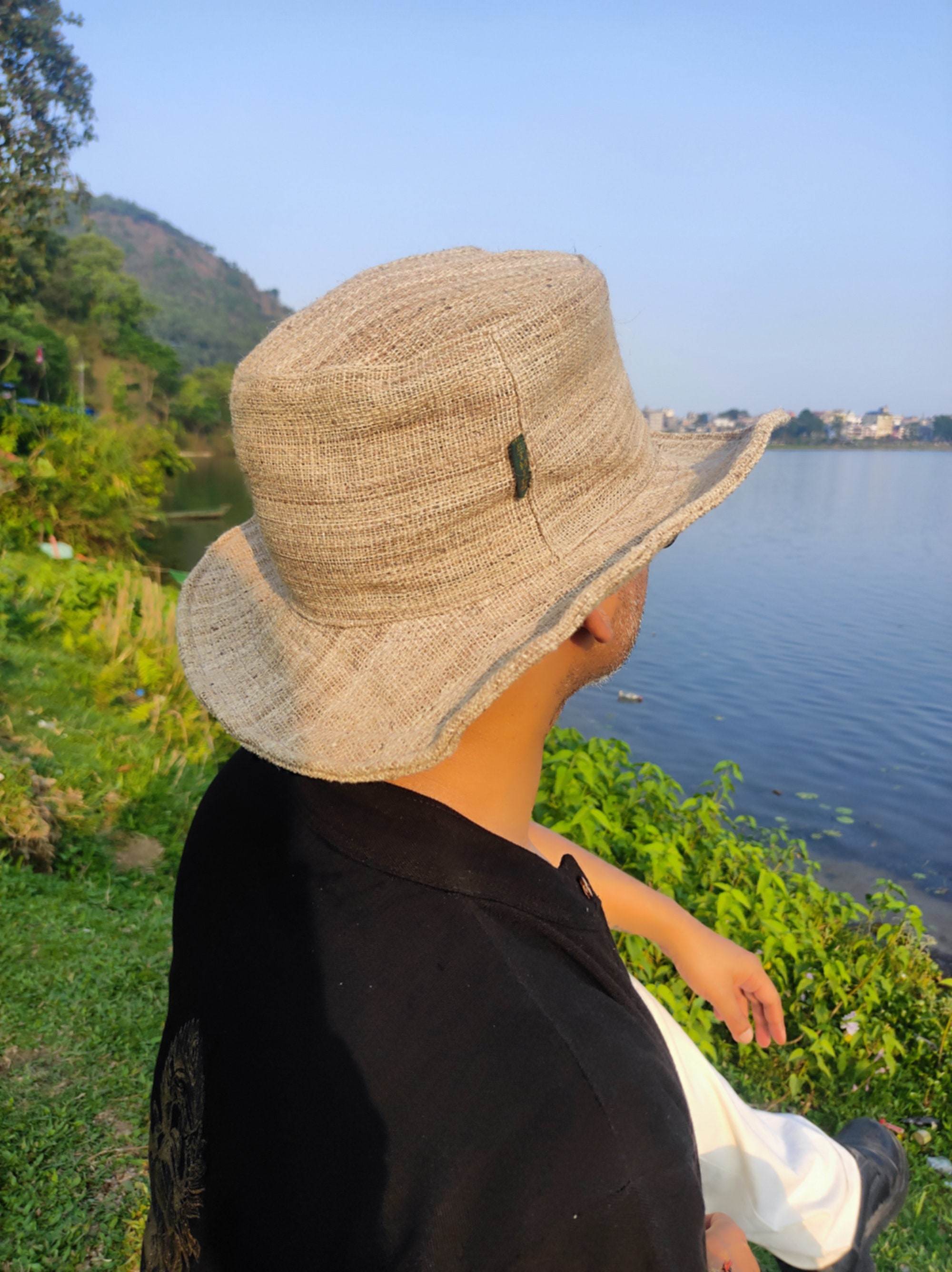 Handmade Nettle Cowboy Hat: Lightweight Eco-friendly Sun Protection - Etsy