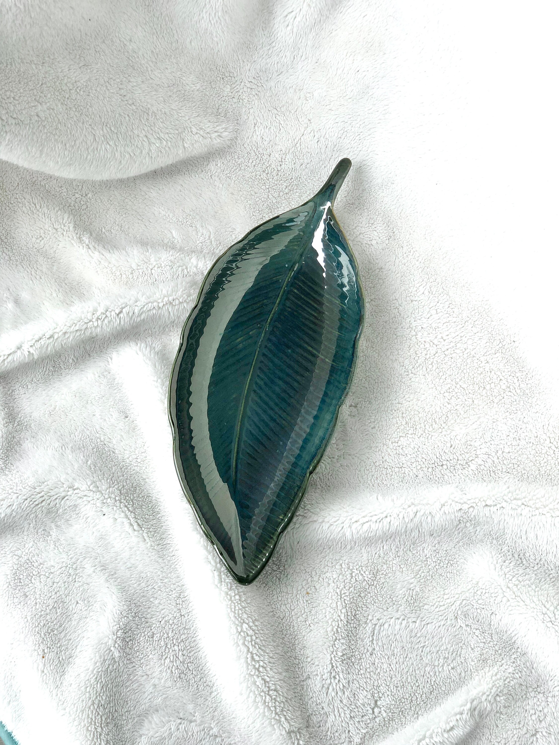 Leaf Shaped Serving Platter - Etsy